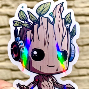 Baby Groot, Groot, Guardians of the Galaxy, Disney, Disneyland, Sticker ...