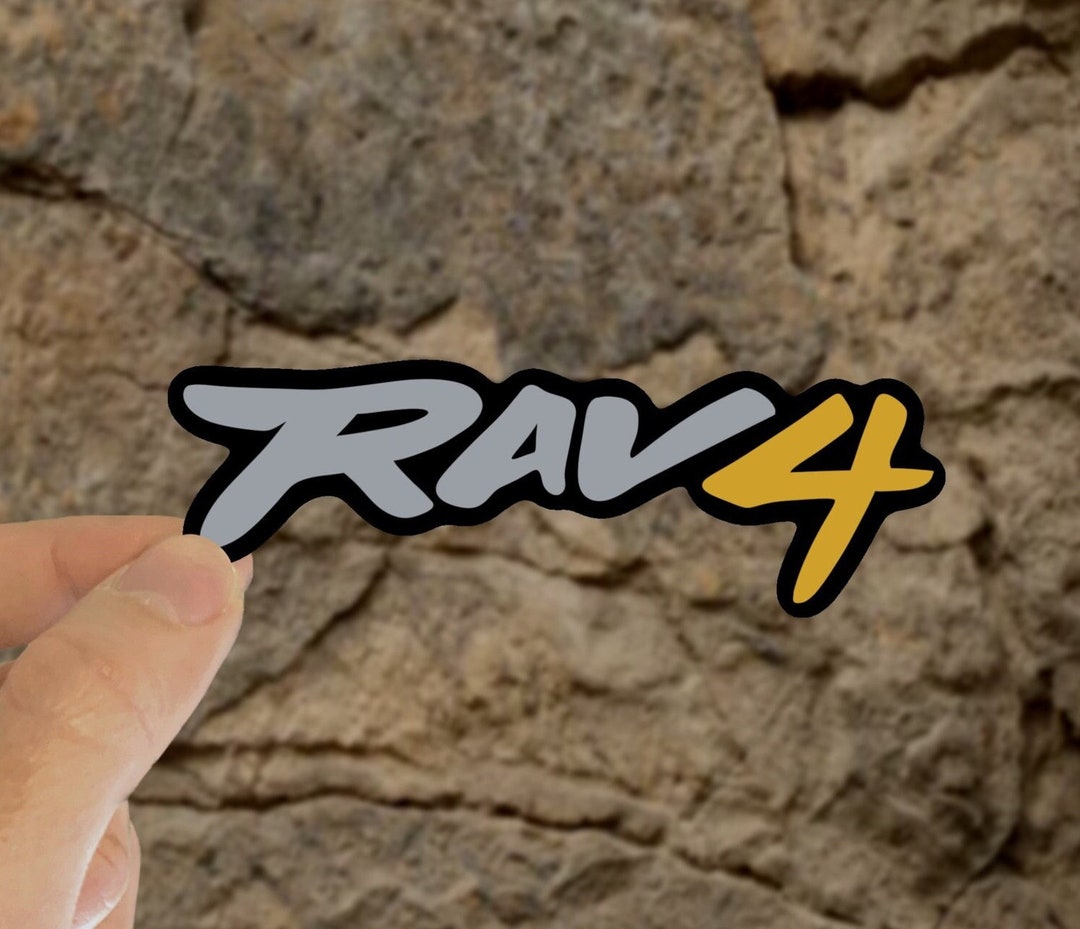 Rav4 Logo, Rav4, Rav4 Sticker, Toyota, Toyota Sticker, Retro - Etsy