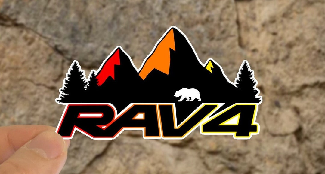 Rav4, Rav4 Sticker, Toyota Rav4, Toyota Rav4 Sticker, Rav4 SUV, Rav4 ...