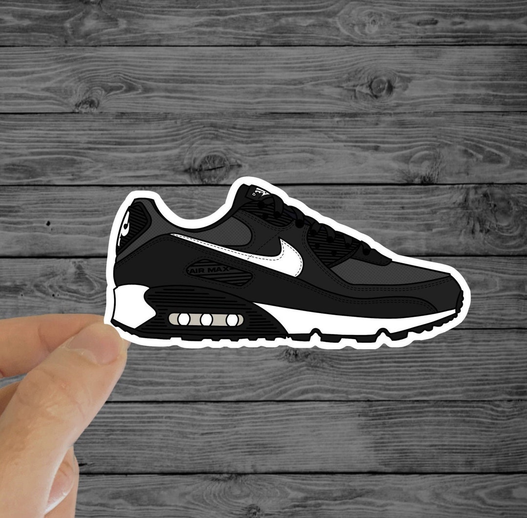 Nike Air Max 90's Sticker, Nike, Nike Shoes, Nike Sticker, Nike Shoes ...