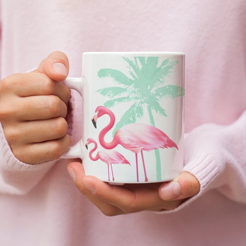 Flamingo Mug - Etsy