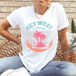 Key West Shirt, Florida Beach Tshirt, Key West FL T-shirt, Key West ...