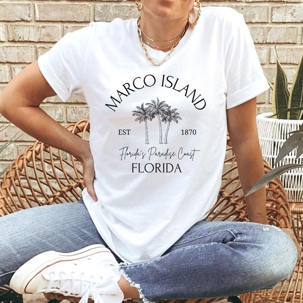 Marco Island Tshirt - Etsy
