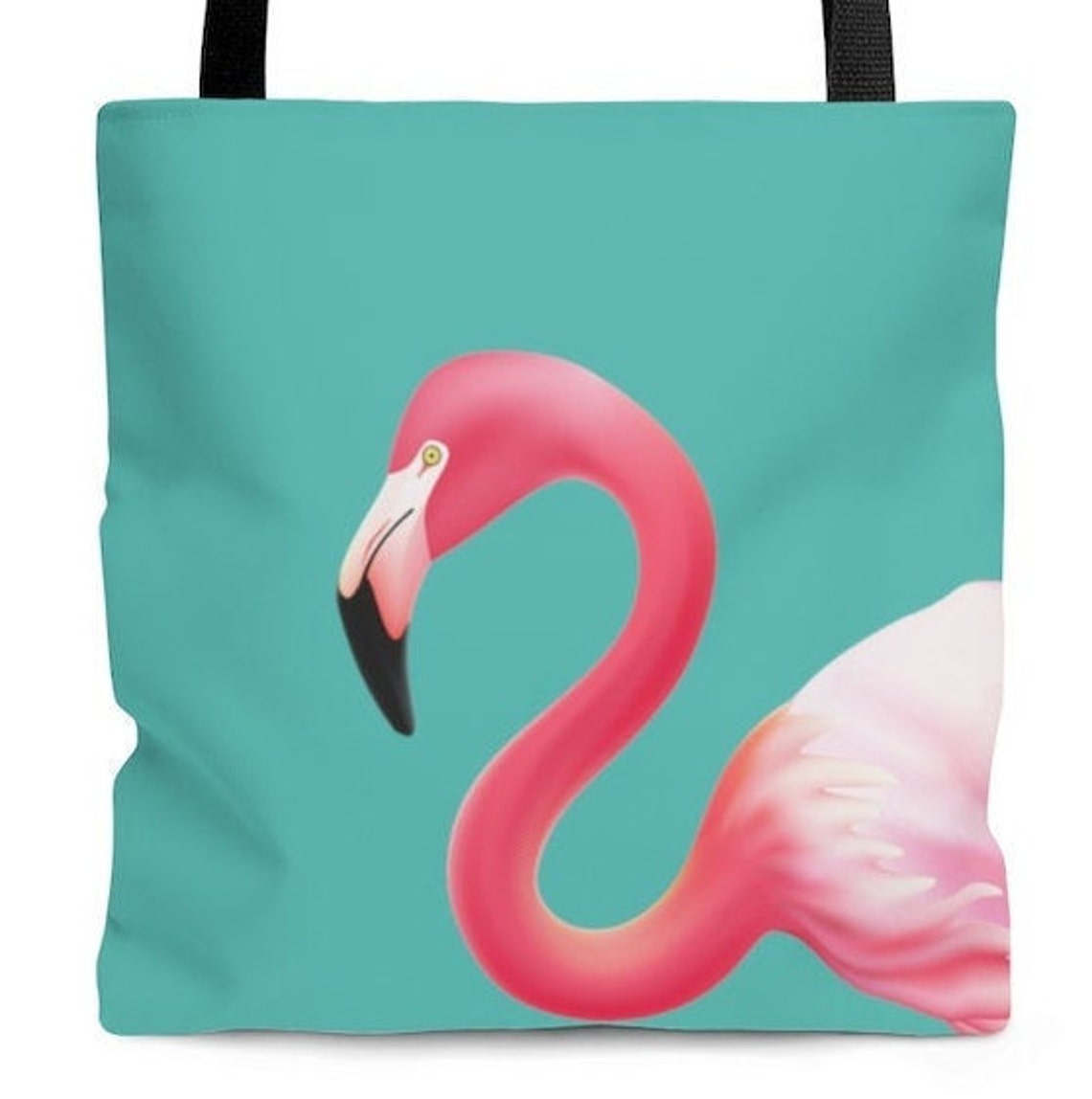 Flamingo Tote Bag Flamingo Beach Bag Flamingo Gift Pink | Etsy