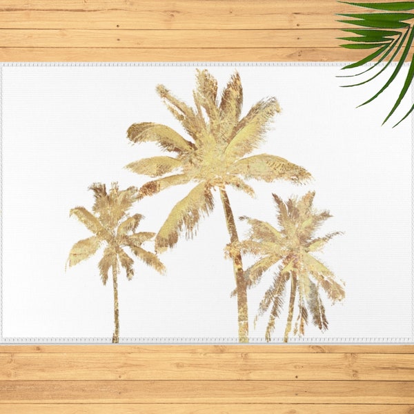 Palm Tree Rug - Etsy