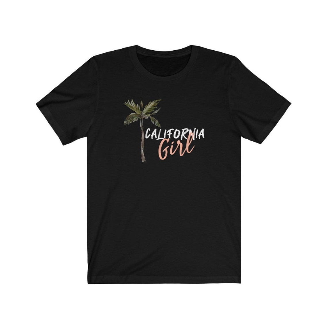 Cali Girl California Tshirt California Shirt Gift Palm Tree - Etsy