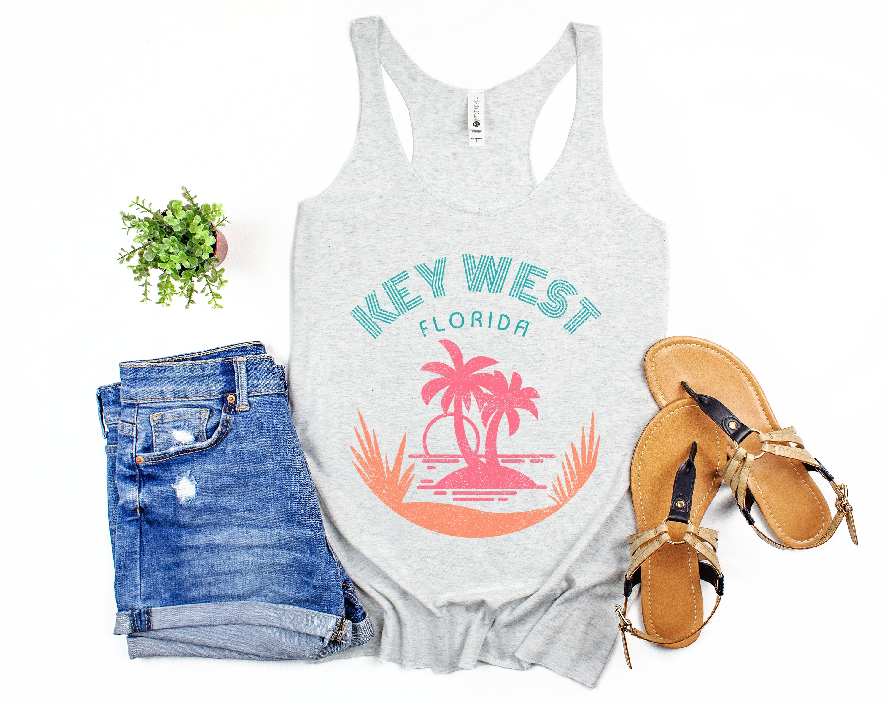 Key West Shirt Key West Tank Top Key West Gift Florida Tee | Etsy