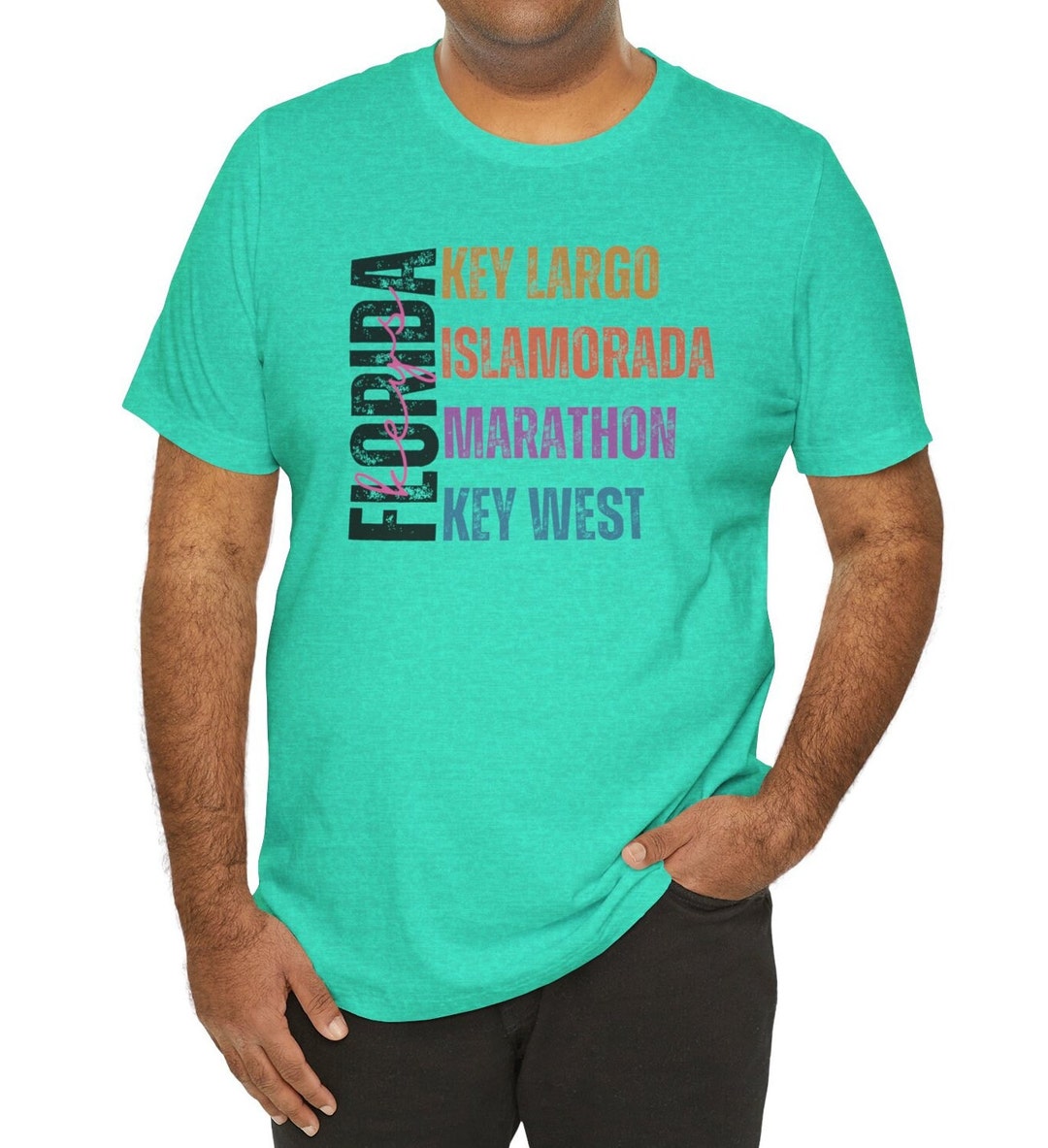 Florida Keys Shirt Key West T-shirt Islamorada Tshirt Florida Beach T ...