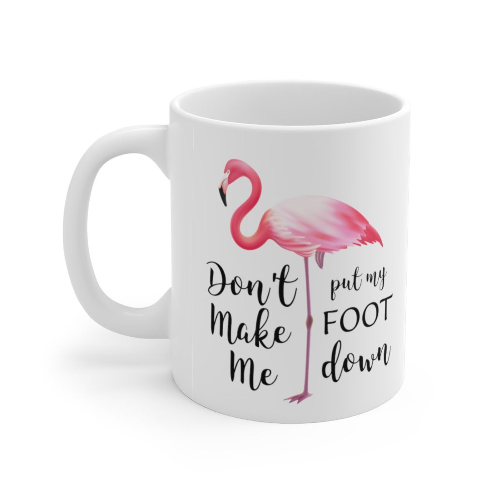 Flamingo Mug Coffee Cup Pink Flamingo Gift Tropical Hawaii Flamingo ...