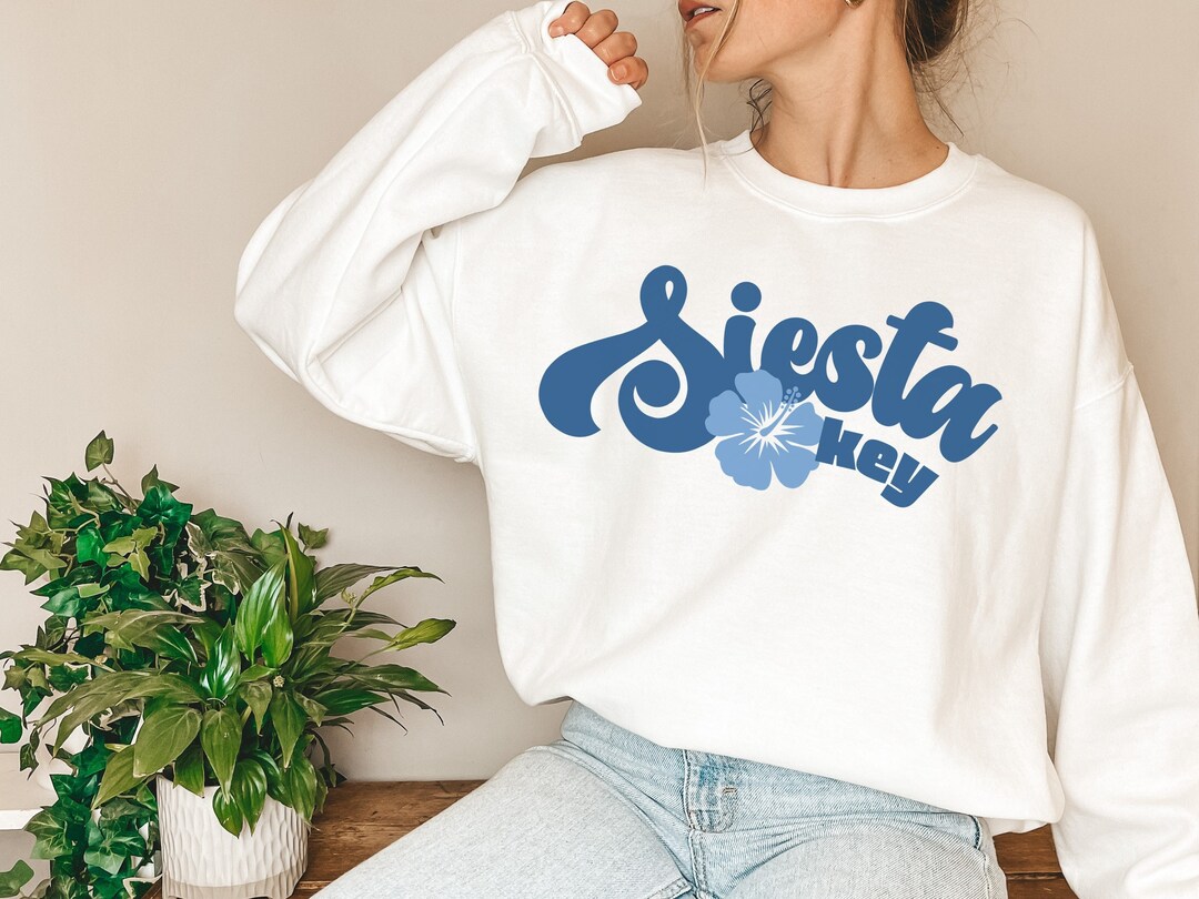 Siesta Key Sweatshirt Siesta Key Beach Florida Siesta Beach Shirt ...