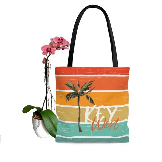 Key West Tote Bag Key West Gift Florida Keys Souvenir FL | Etsy