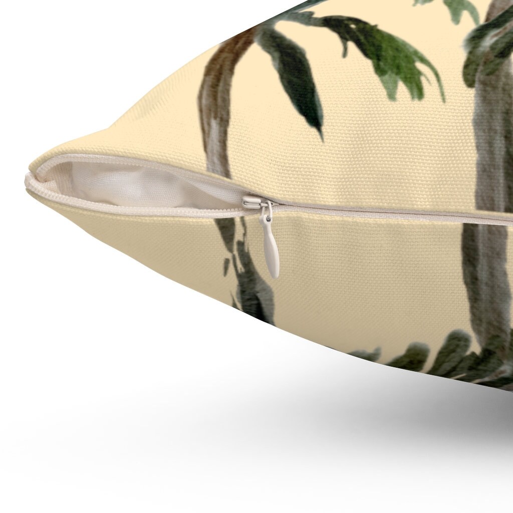 Palm Tree Pillow Cover Beach Pillow Coastal Decor Beach | Etsy