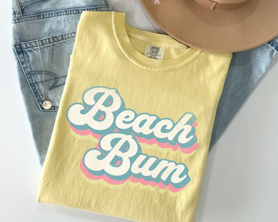 Comfort Colors Beach Bum Shirt Beach Life Shirt Beach Please Tshirt ...