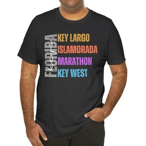 Florida Keys Shirt, Key West Shirt, Islamorada Tshirt, Florida Beach T ...