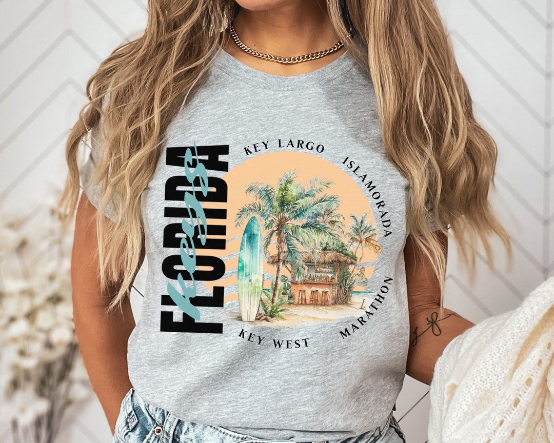 Florida Keys Shirt, Key West Shirt, Islamorada Shirt, Florida Beach ...