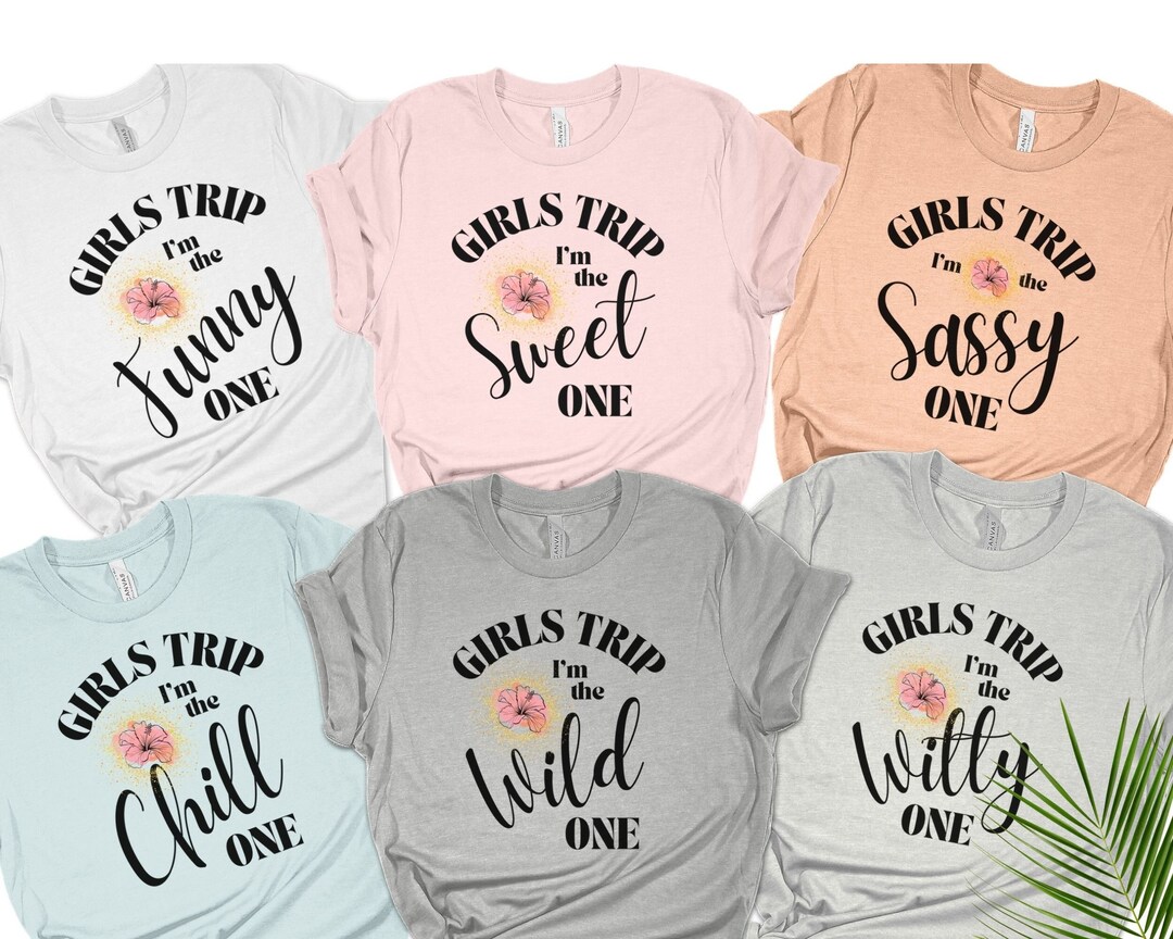 Girls Weekend Shirts, Girls Getaway Tshirts, Matching Girls Trips Tees ...