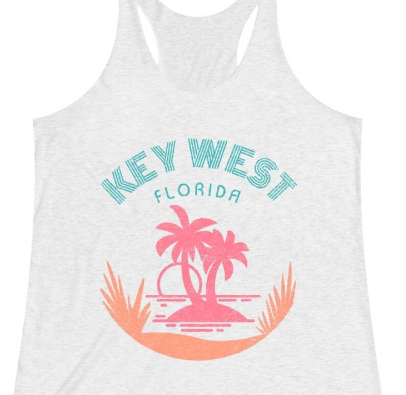 Key West Shirt Key West Tank Top Key West Gift Florida Tee | Etsy