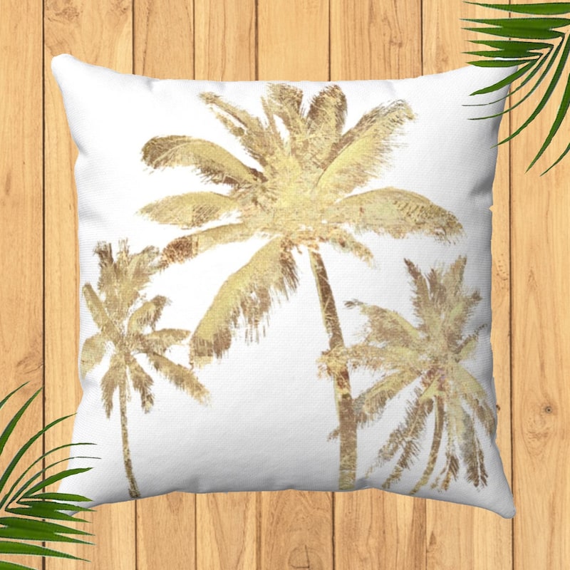 Palm Trees Pillow - Etsy