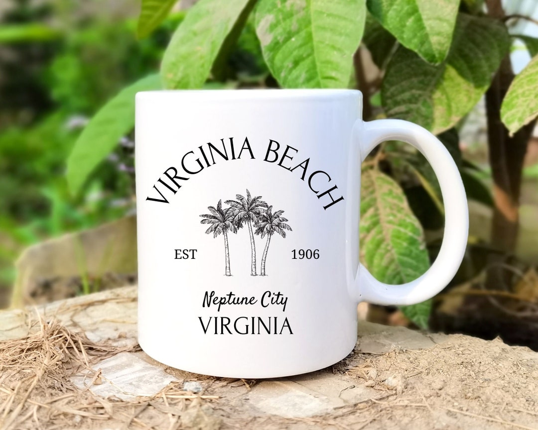 Virginia Beach Mug, Virginia Beach Coffee Mug, Virginia Beach Gift ...