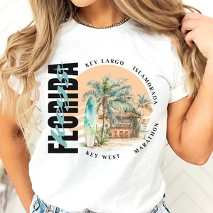 Florida Keys Shirt, Key West Shirt, Islamorada Shirt, Florida Beach ...