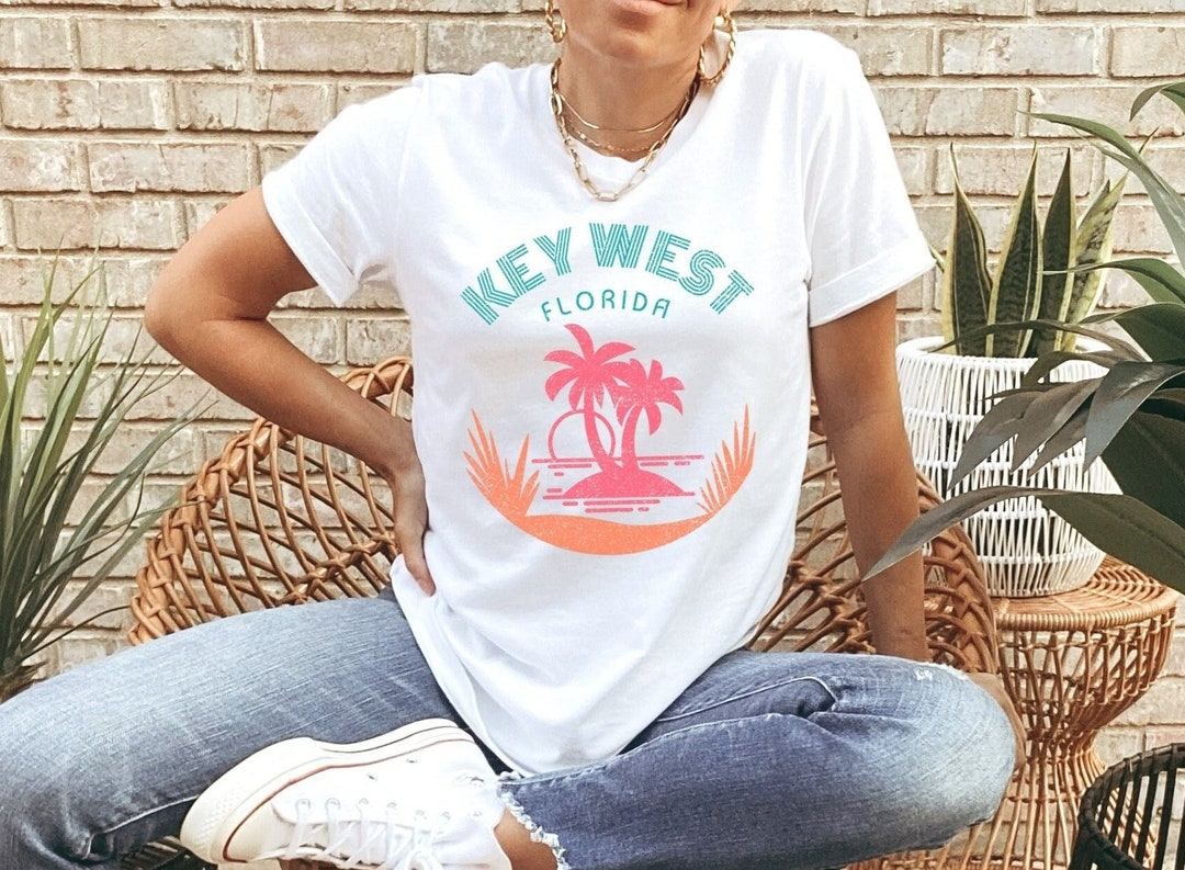 Key West Shirt, Florida Beach Tshirt, Key West FL T-shirt, Key West ...