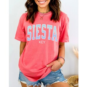 Siesta Key Comfort Colors Tshirt Siesta Key Beach Shirt Siesta Key FL ...
