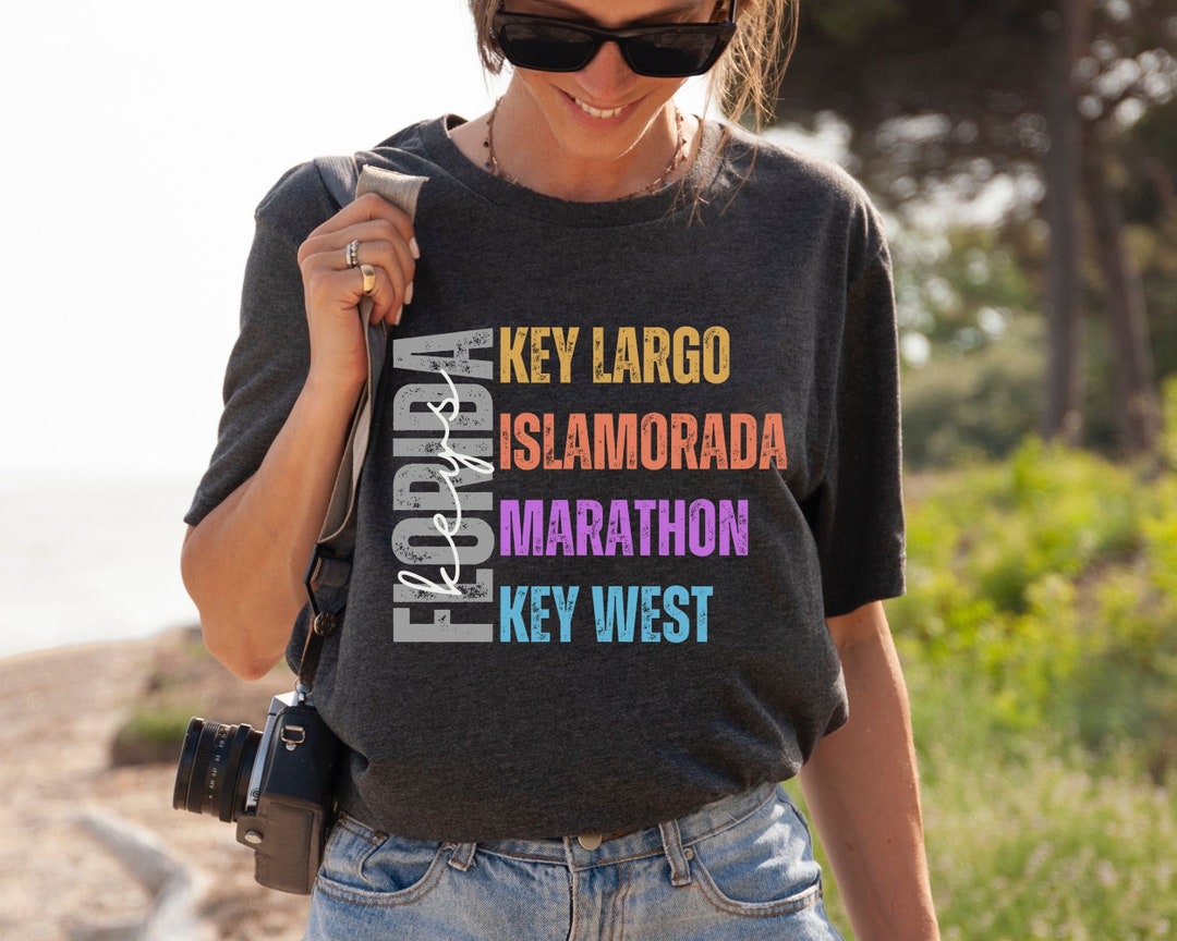 Florida Keys Shirt, Key West Shirt, Islamorada Tshirt, Florida Beach T ...