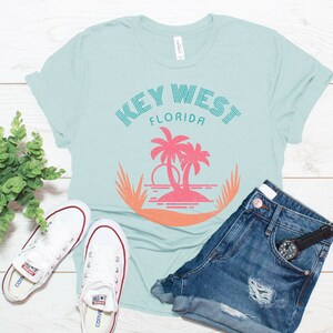 Key West Shirt, Florida Beach Tshirt, Key West FL T-shirt, Key West ...