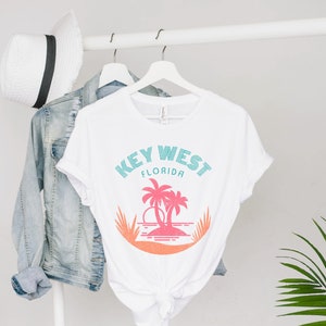 Key West Shirt, Florida Beach Tshirt, Key West FL T-shirt, Key West ...
