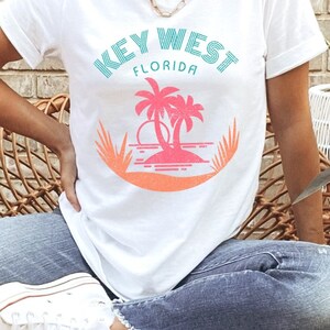 Key West Shirt Florida Beach Tshirt Key West FL T-shirt Key West Gift ...