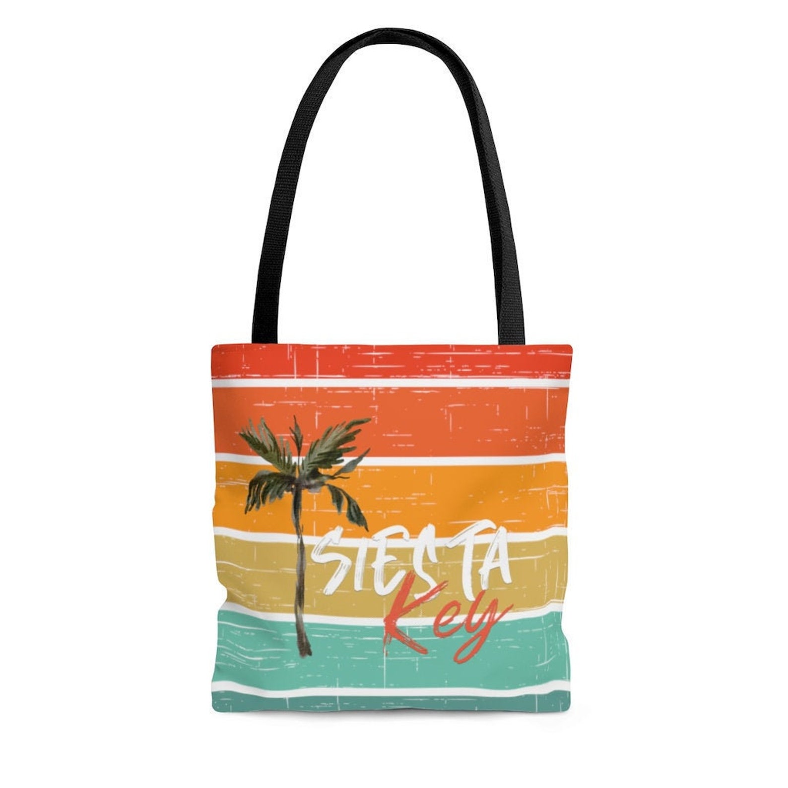 Siesta Key Tote Bag Siesta Key Gift Siesta Key Fl Bag | Etsy