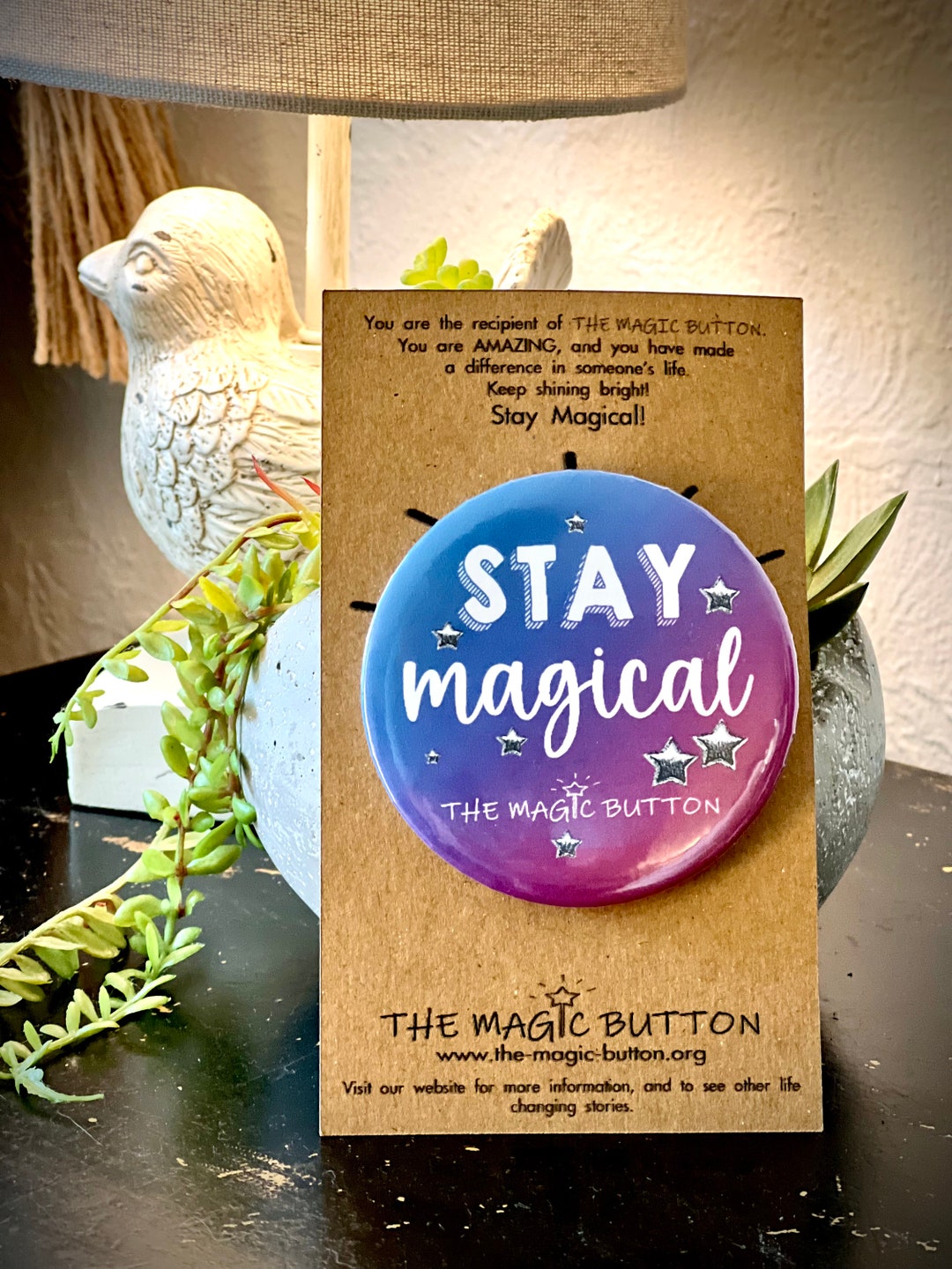 Stay Magical Button - Etsy