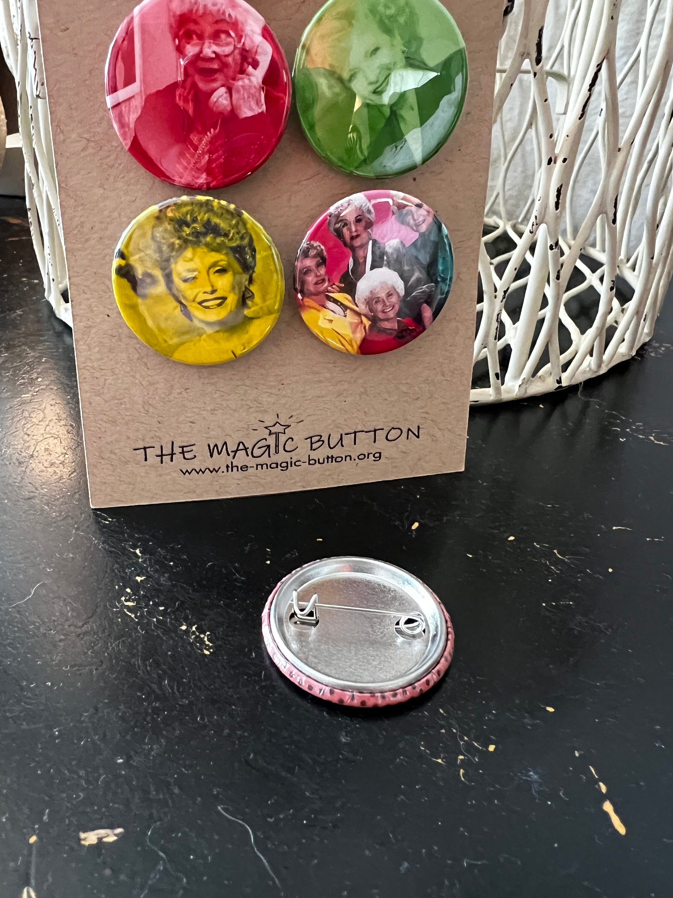 The Golden Girls 1.25 6 Pack Buttons - Etsy