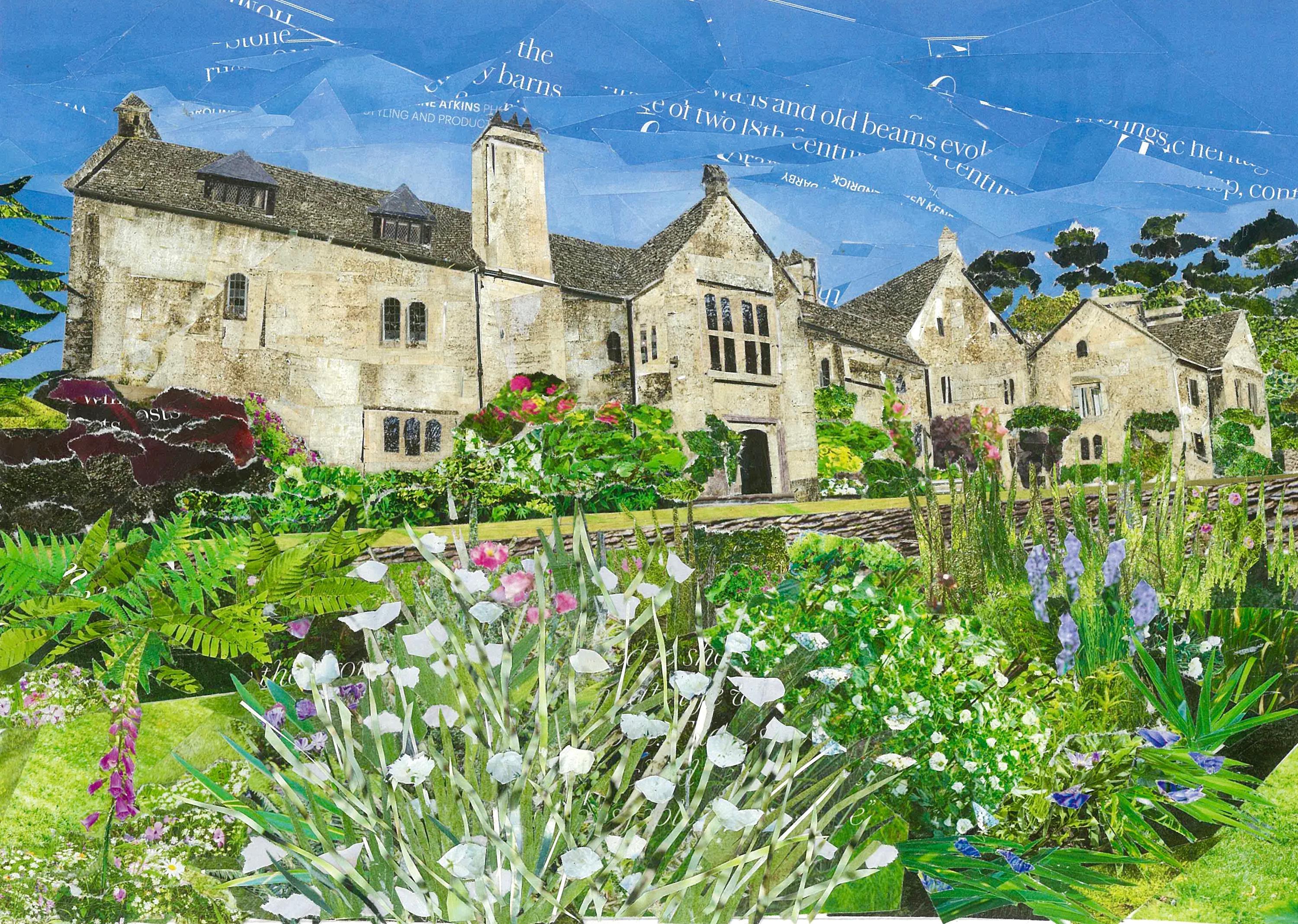 Cotehele Summer, Cornwall, Art Print, Collage - Etsy