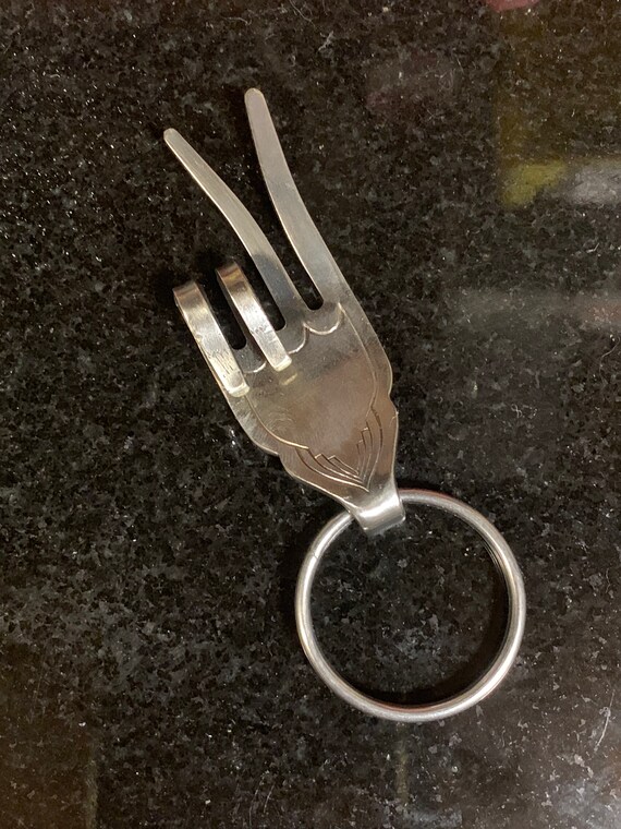 Fork Peace Sign Keyring up Cycled Vintage Cutlery - Etsy