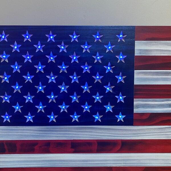 American Flag Led - Etsy