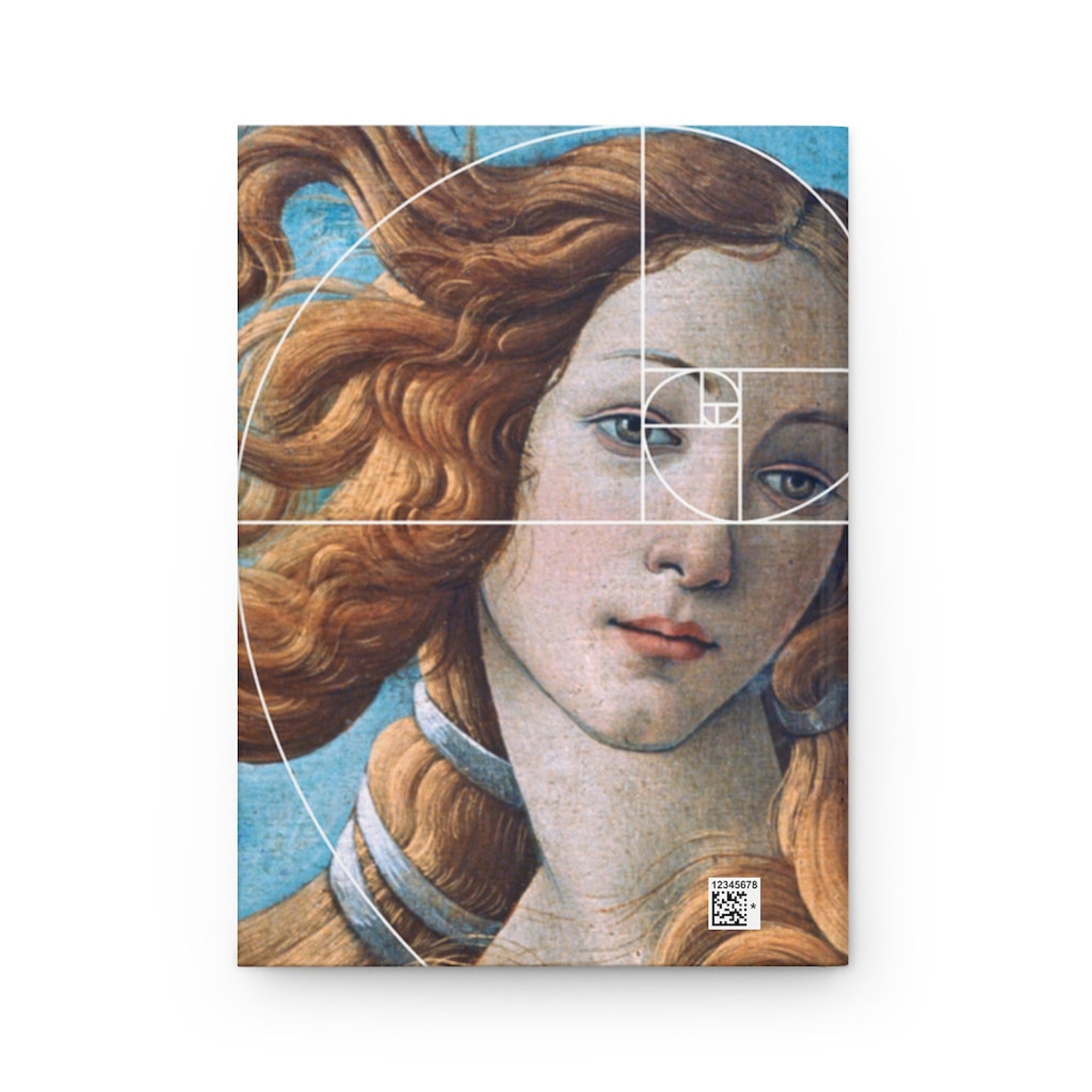Fibonacci Sequence Birth of Venus Journal | Golden Ratio Notebook ...
