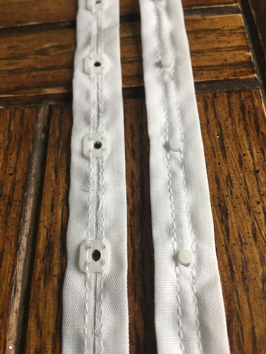 White Snap Tape 1 1/4" Spacing "great Quality" Best Price... - Etsy