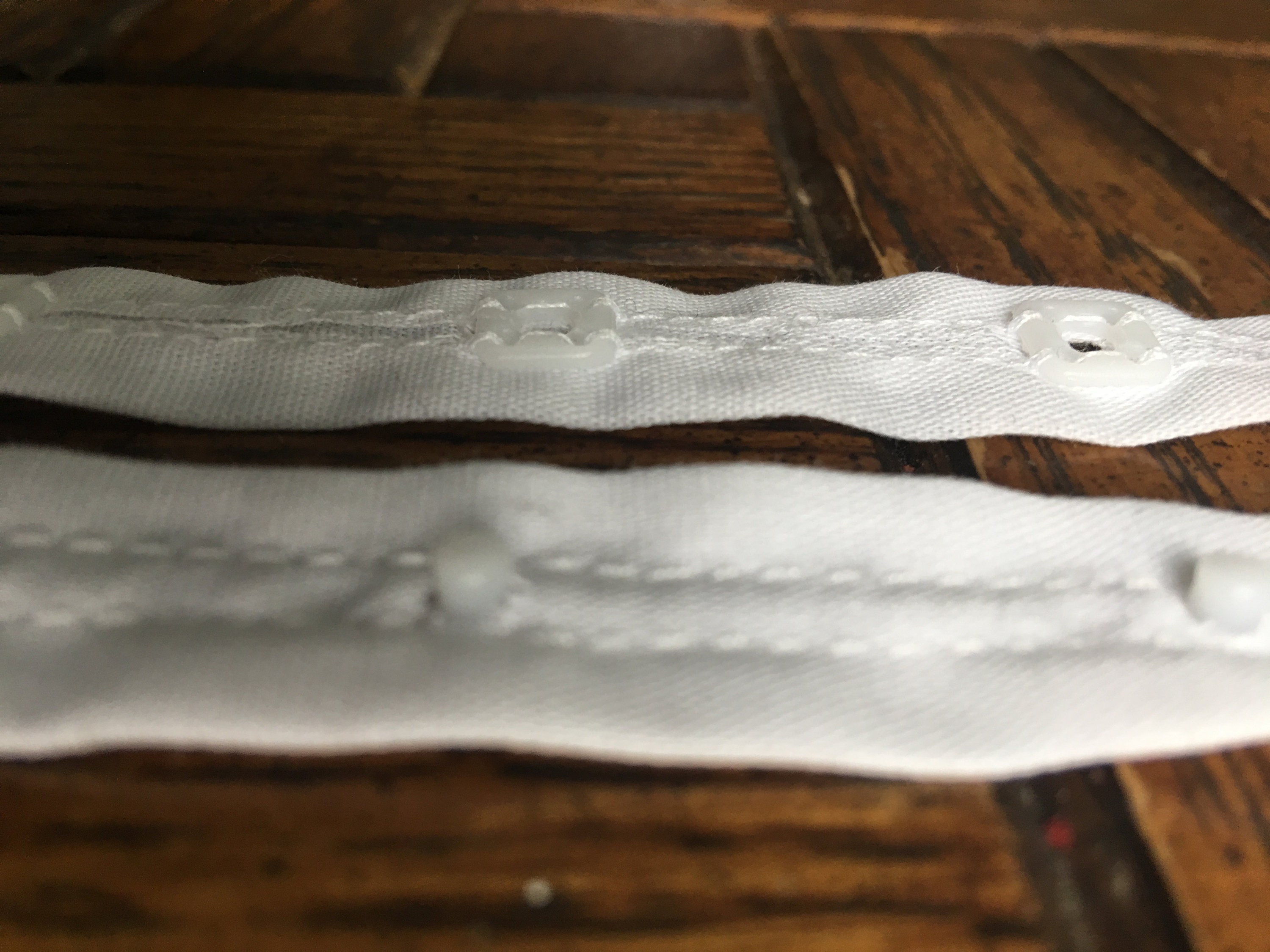 White Snap Tape 1 1/4 Spacing great quality | Etsy