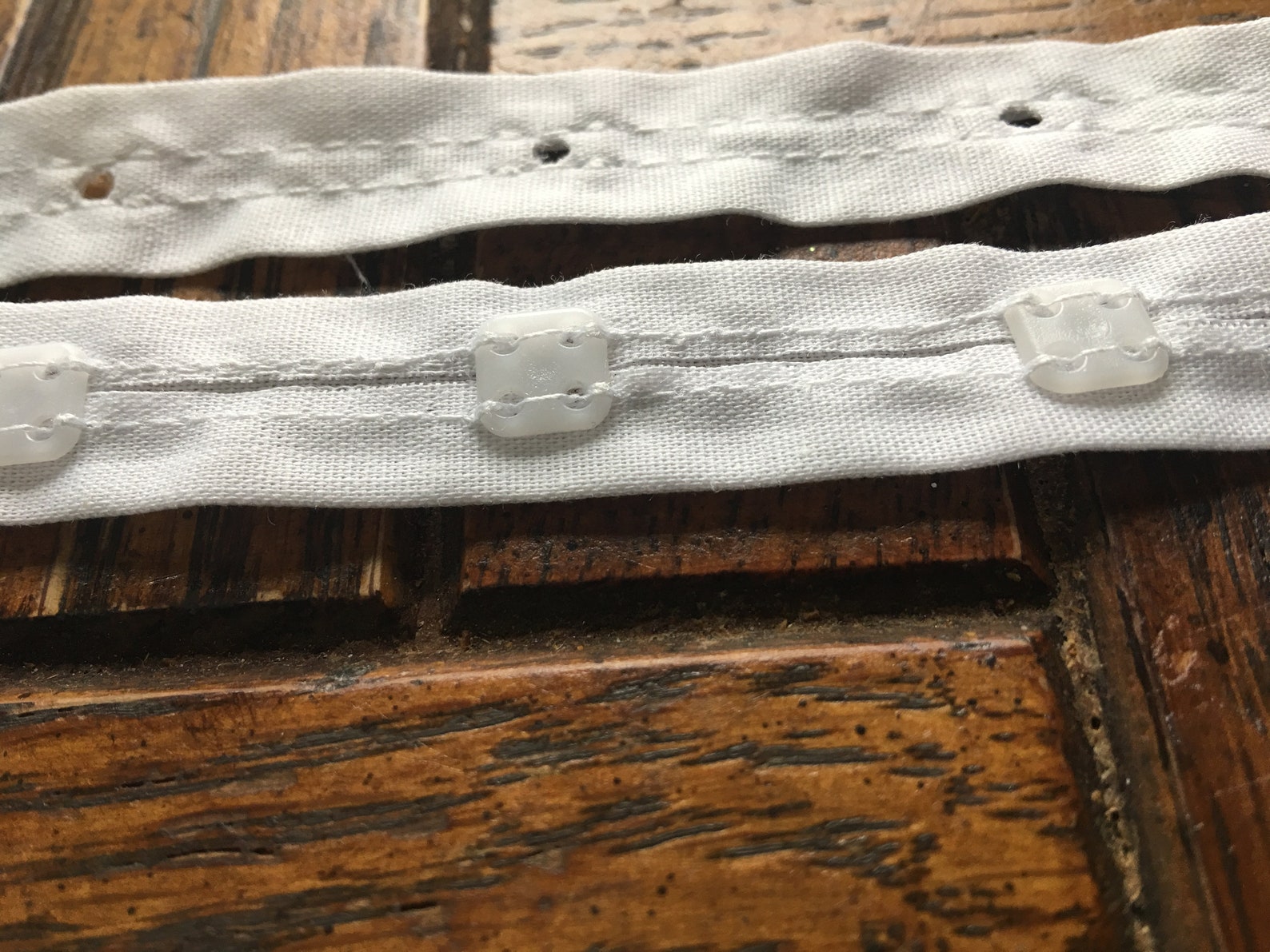 White Snap Tape 1 1/4 Spacing great quality | Etsy