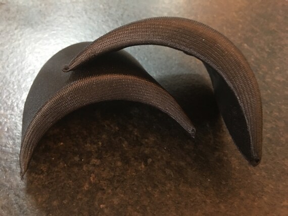 Tailor Made 1/2 Thick Black Shoulder Pads best Quality - Etsy