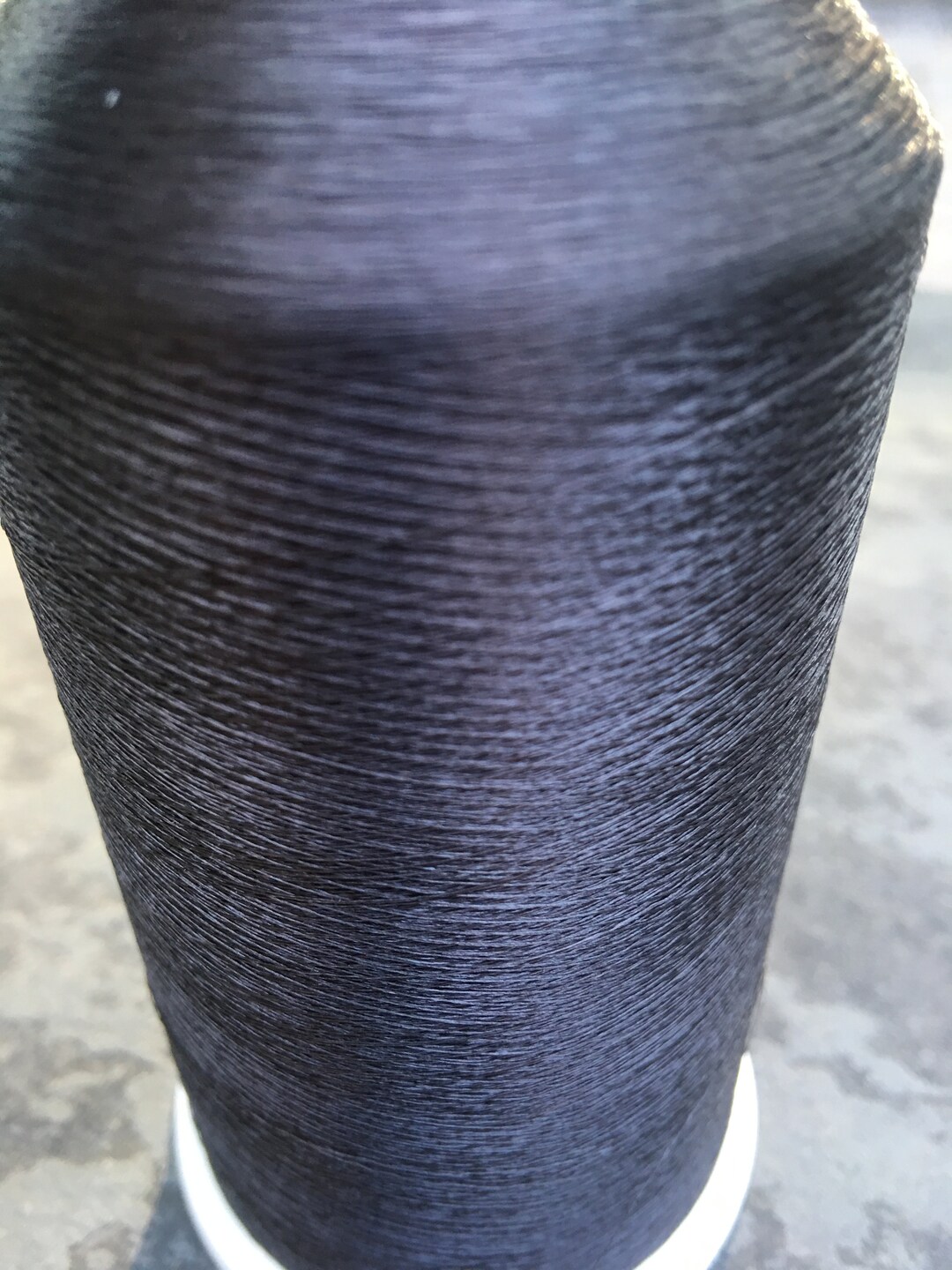 Thread Color Charcoal 10,000 M Spool fine Strong Thread for Embroidery ...