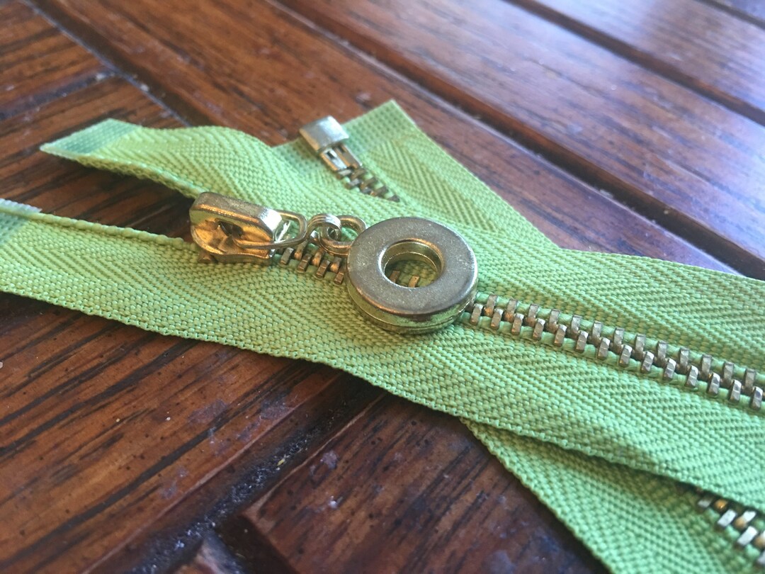 Twenty Inch Spring Green Solid Brass Braid Pull (4.5) Vintage ...