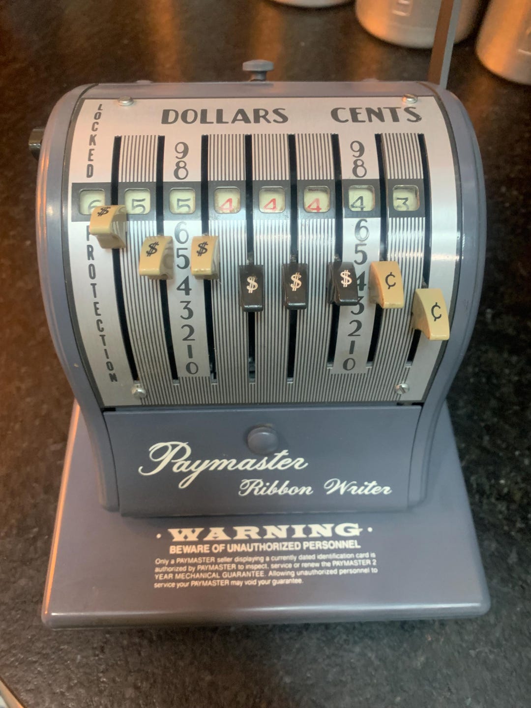 Vintage 1960's Paymaster Ribbon Writer Mint, Mint Condition ~discounted~ - Etsy