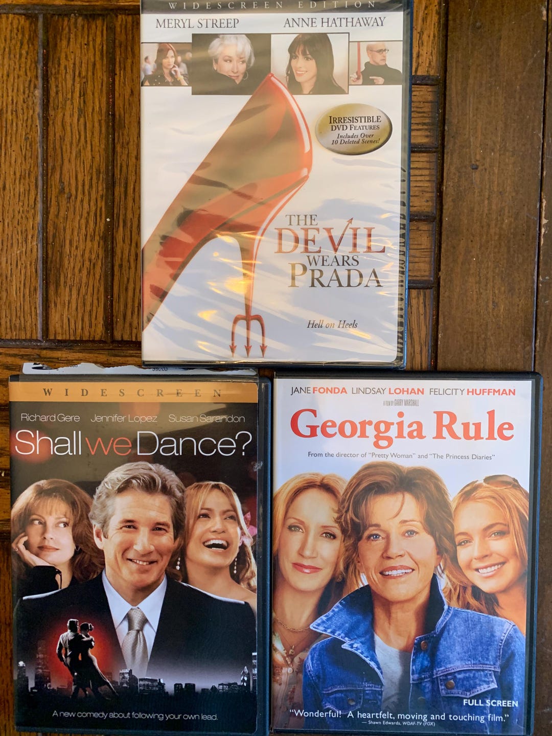 Devi Wears Prada Dvd, Georgia Rule Dvd, Shall We Dance Dvd Classic Dvd ...