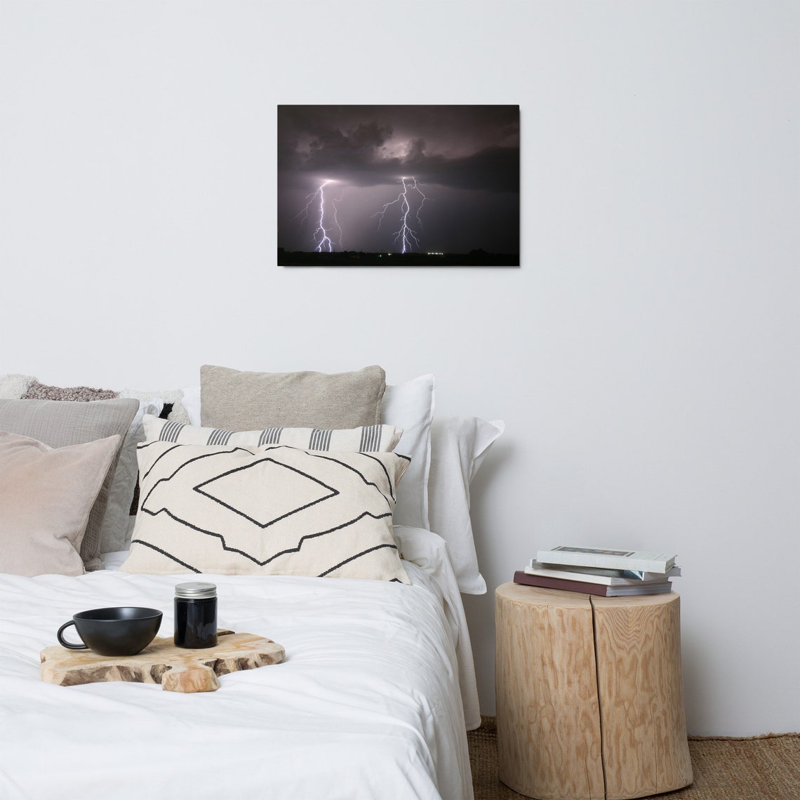 Double Stroke Lightning Strike Metal Prints - Unique Gifts for Any ...