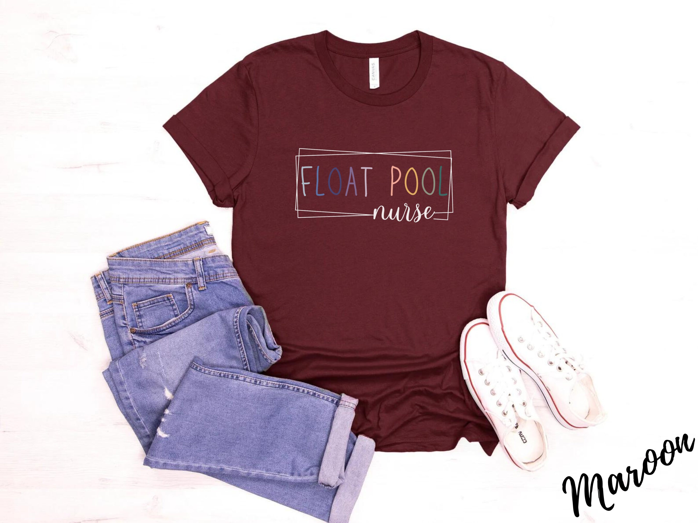 Float Pool Nurse Shirt, Float Pool RN Tee, Nurse Graduation Gift ...