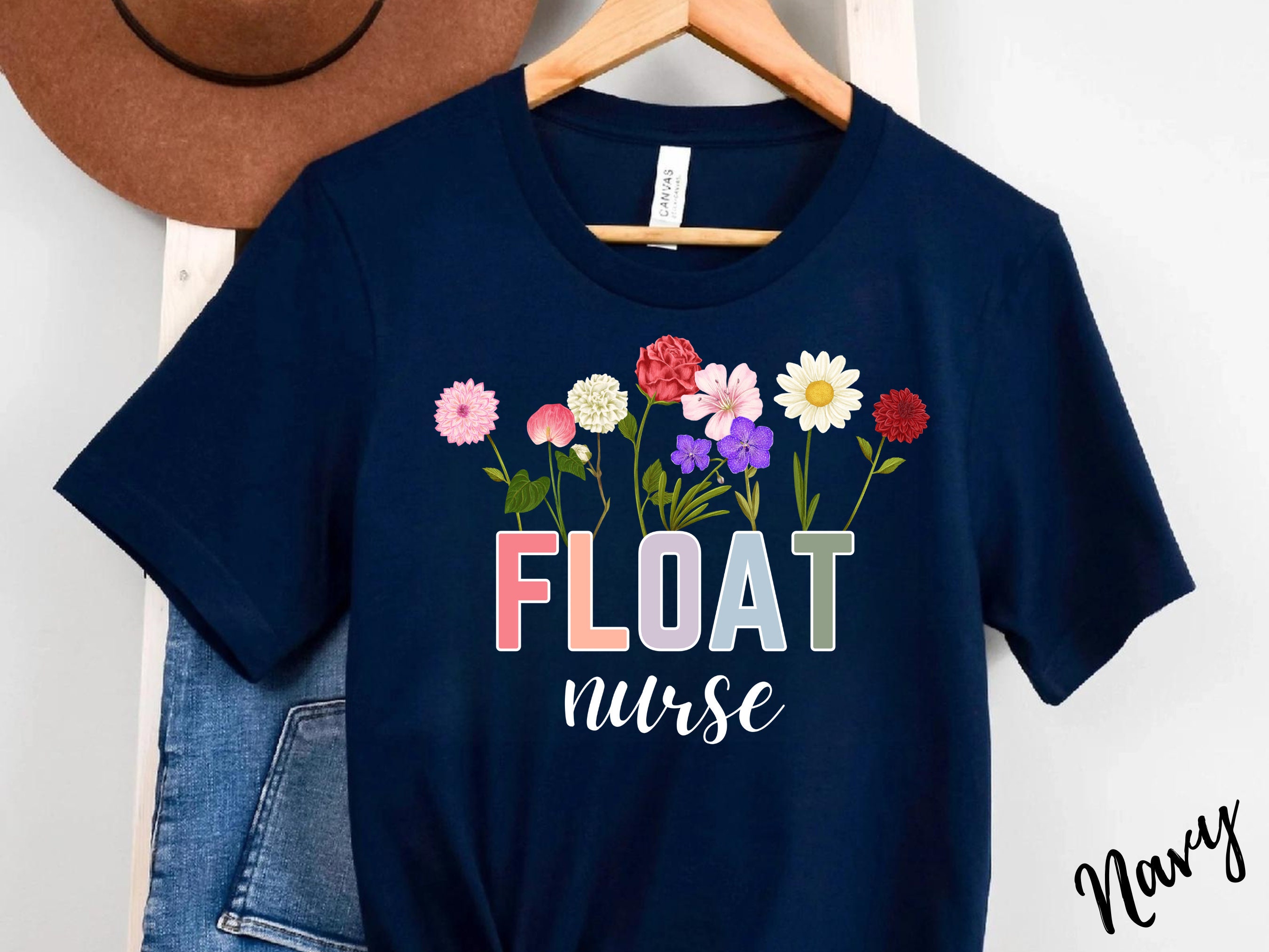 Float Pool Nurse Shirt Float Nurse Crewneck Float Pool Nurse Tee Float ...