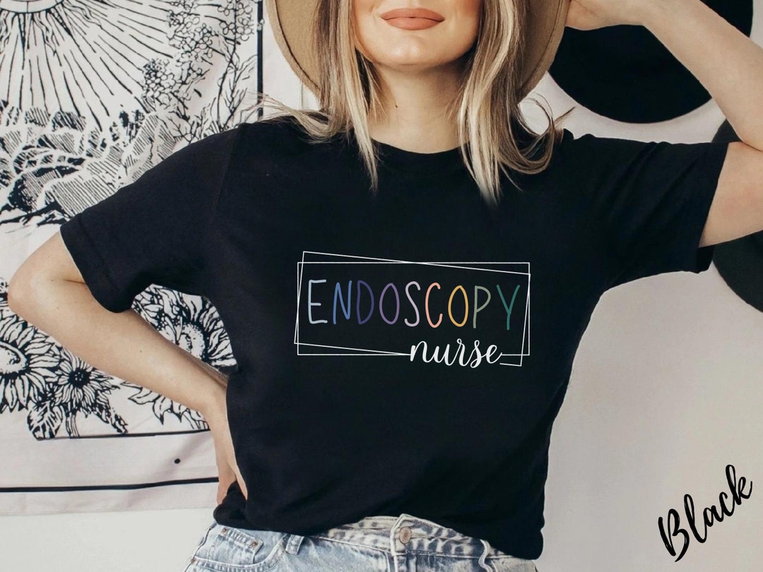Endoscopy Nurse Shirt, Gastroenterology Nurse Shirt, GI Nurse Tshirt ...