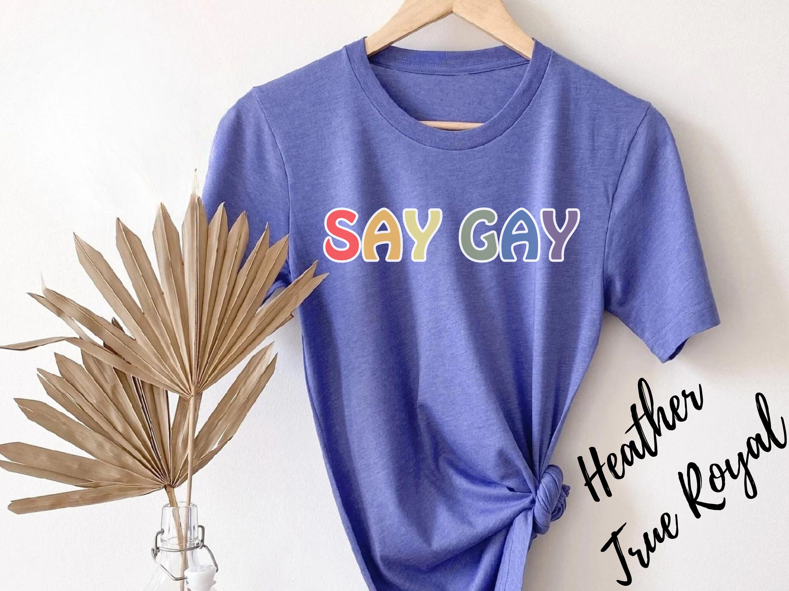 Say Gay Shirt Florida It's Okay to Say Gay Shirt Gay Rights Tshirt ...